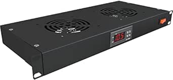Amazon.com: Rack Mount Fan - 2 Fan Server Cooling System - 1U 19 ...