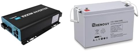 Amazon.com : Renogy 1000W Pure Sine Wave Inverter with ECO Mode, 12V DC ...
