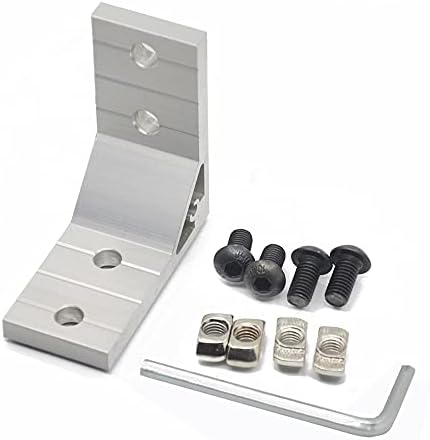 Amazon.com: Qjaiune 6Pcs 4040 Inside Corner Bracket Gusset, Silver 4080 ...