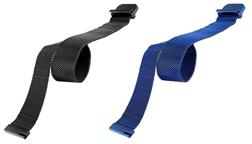 ACM Pack of 2 Watch Strap Magnetic Loop compatible with Skagen Falster ...