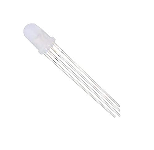 RGB LED-5mm-Common Cathode-Diffuse – White - Pack of 2 : Amazon.in ...