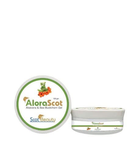Scot Beauty AloraScot Aloevera and Sea Buckthorn Gel 100 GM : Amazon.in ...