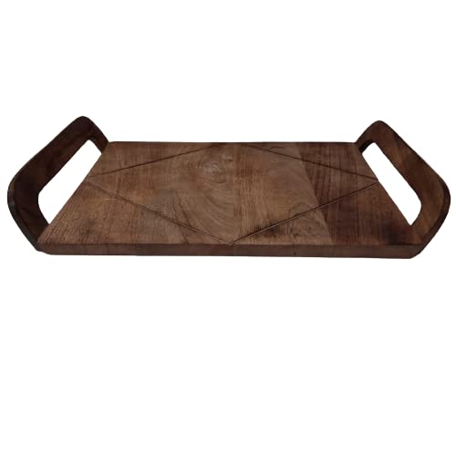 HandicraftHQ Serving Tray with Handles | Kitchen Tray | Gift Item ...