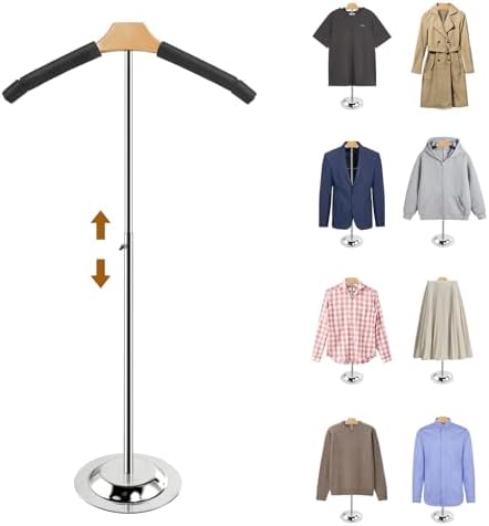 Amazon.com: Adjustable T Shirt Display Stand, 32-63 inch T Shirt ...