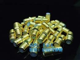 Amazon.com: The gilded imperial threaded dual pass cable TV connector ...