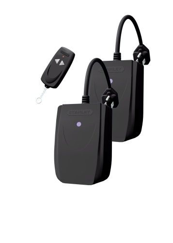 Stanley 31188 Outdoor Wireless Remote Control, Black, 2-Pack | Amazon ...