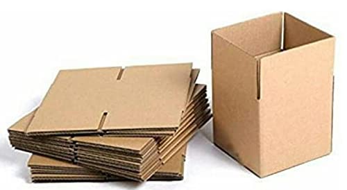Anmol Packaging 3 ply Brown Corrugated Packing Boxes Size 3.5 * 3.5 * 3 ...