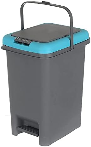 Nayasa Plastic Door Dustbin | Small | 14 Ltrs | Plastic Press-Top ...