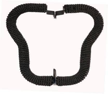 Rear Leg Guard Back Crash Guard with Wrap Black Rope for Royal Enfield ...