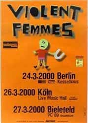 Amazon.com: Music - Concert Posters: Violent Femmes - German Tour ...