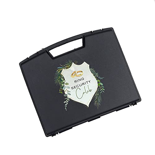 Personalised Ring Security Ring Bearer Wedding Ring Box Case Briefcase ...