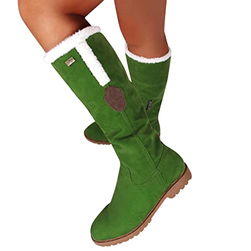 Warm Geftterte Winterstiefel Damen