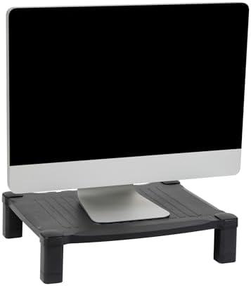 Amazon.com: Valen Monitor Stand Riser, Laptop Riser Shelf with ...