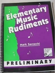 Elementary Music Rudiments: Preliminary: Mark Sarnecki: 9780887977589 ...