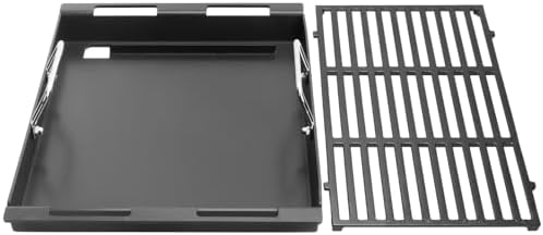 Amazon.com: Griddle Inserts & Grate for Weber Genesis II 300 Series ...