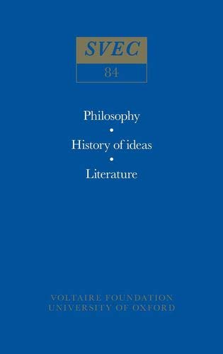 Miscellany/Mélanges (Oxford University Studies in the Enlightenment ...