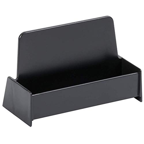Snapklik.com : Business Card Holder Desk, Black Plastic Desk Card ...