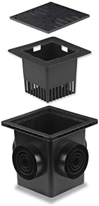 Uni-Green Catch Basin Kit 12X12 inch with Debris Basket and Grating ...