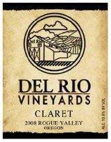 DEL RIO VINEYARDS Claret, 750 ML at Amazon's Wine Store
