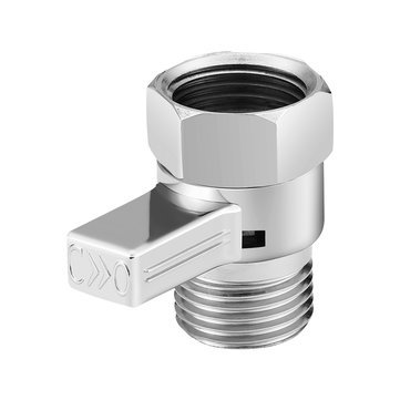 Generic Brass Junction Water Flow Control Valve Stright-Through Shut ...