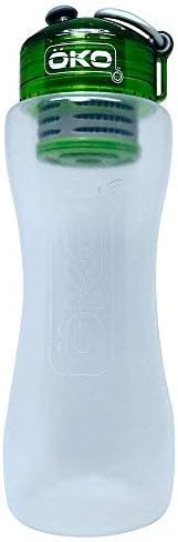 OKO H2O Advanced Filtration Medium (650 ml) Water Bottle with Level 2 ...