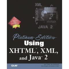 Buy Platinum Edition Using Html 4, Xml, And Java? 1.2 With Cd-Rom Book Online at Low Prices in ...