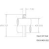 Amazon.com: Input and Output Shaft Seal for Rotary Cutter Gearbox 40HP ...