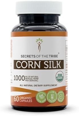 Amazon.com: Secrets of the Tribe Corn Silk USDA Organic 120 Capsules ...