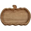 Amazon.com: SOFE Unique Wood Pumpkin Serving Tray, Rustic Coffee Table ...
