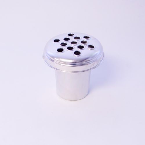APAC 12CM QUALITY ALUMINIUM MEMORIAL GRAVE VASE, GRAVE POT INSERT ...