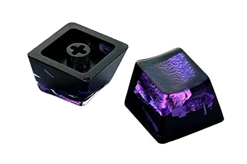 Amazon.com: Artisan Keycaps Black & Purple ESC Key cap 1u (R4) Glossy ...
