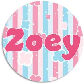 Amazon.com - Pack of 4-3 Inch Stickers - Zoey - Sticker Graphic ...