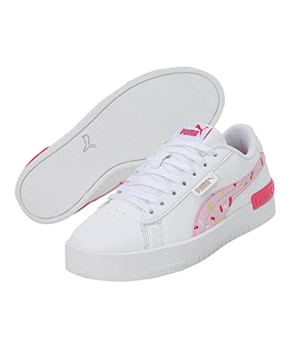 Buy Puma Girls Jada Crush Junior White-Pearl Pink-Glowing Pink-Rose ...