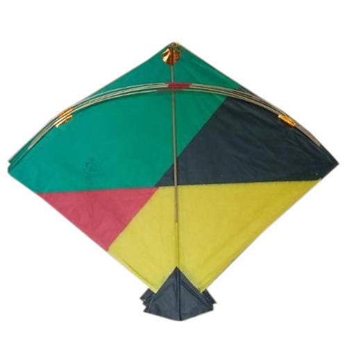 Multicolor Big Bana Kite Patang Pauna Full Size 24 X 29, 41% OFF
