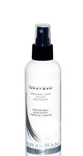 Amazon.com : Grayban Hairspray Color Restorer for Gray Hair : Hair ...