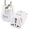 Amazon.com: 2 Pack European Travel Adapter Plug for European Outlets ...