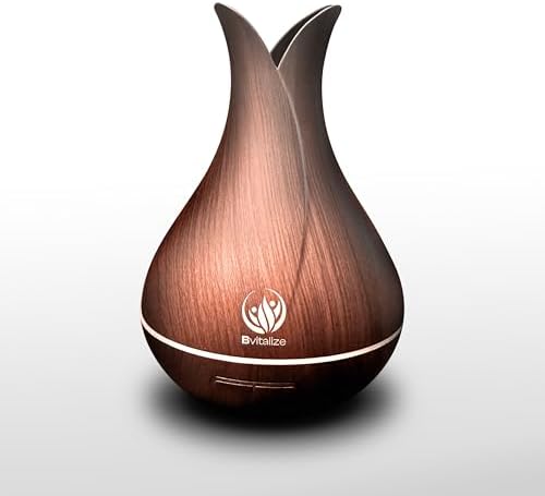 Amazon.com: Bvitalize Aromatherapy Diffuser - Ultrasonic Essential Oil ...