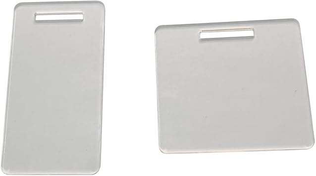 Amazon.com : Acrylic Badge Blanks, DIY Badge Buddy Blanks Set of 10 ...
