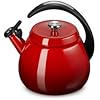 Amazon.com: Le Creuset Enamel on Steel Cloche Kettle, 2.2 qt., Cerise ...