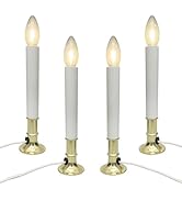 Amazon.com: Electric Christmas Window Candles, Christmas Candles with ...