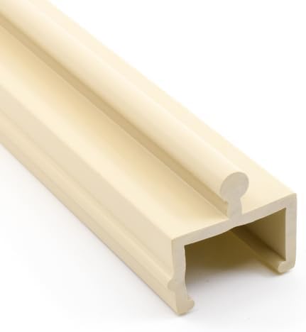 Sliding Screen Door Replacement - 72" White Vinyl Bottom Track, Rail ...