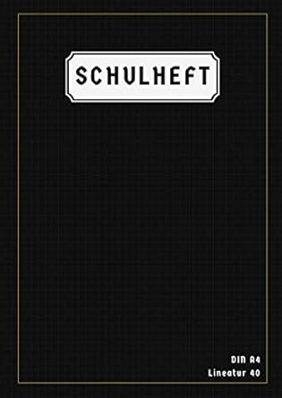 Amazon.com: Din A4 Lineatur 40: Matheheft 40 Kariert | 50 Blatt ...