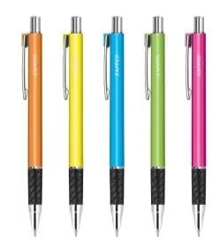 Rorito Zapper Retractable Ball Pens Blue Waterproof ink Writing, 0.7mm ...