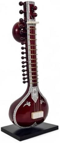 Miniature Sitar (25x8x10cms) - Showpiece for Office Desk, Home Decor ...