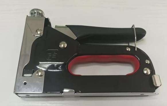 Staple Gun 3 in 1 Staple Nail Steel Gun, Heavy Duty Metal Staple Gun ...