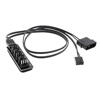Amazon.com: 40cm 1 to 5 4-Pin Molex TX4 PWM Fan CPU HUB Splitter PC Case Chasis Cooler Power ...