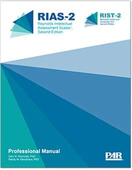 Reynolds Intellectual Assessment Scales–Second Edition (RIAS2): By ...