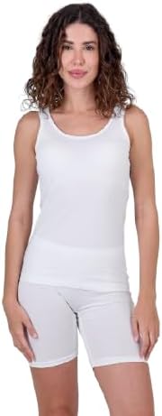 Dice womens Round Neck Solid Tank Top - White - M: Buy Online at Best ...