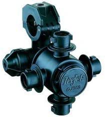TeeJet 3/4" 4 Outlet Multiple Nozzle Body for Wet Booms (QJ364C-3/4-NYB ...