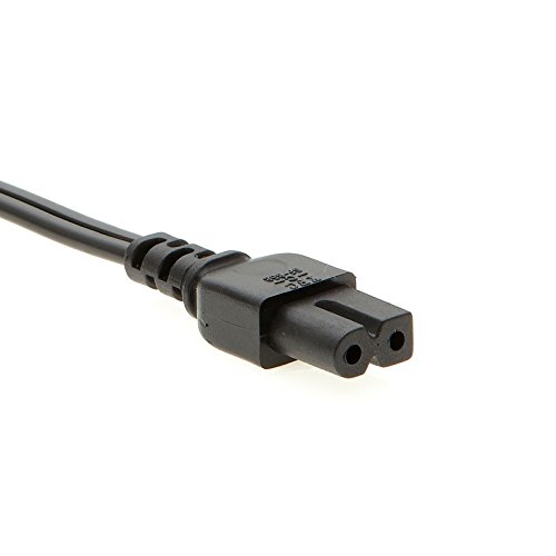 InstallerParts 6Ft 2 Prong Polarized Power Cord NIMA1-15 to C7 18 2 ...
